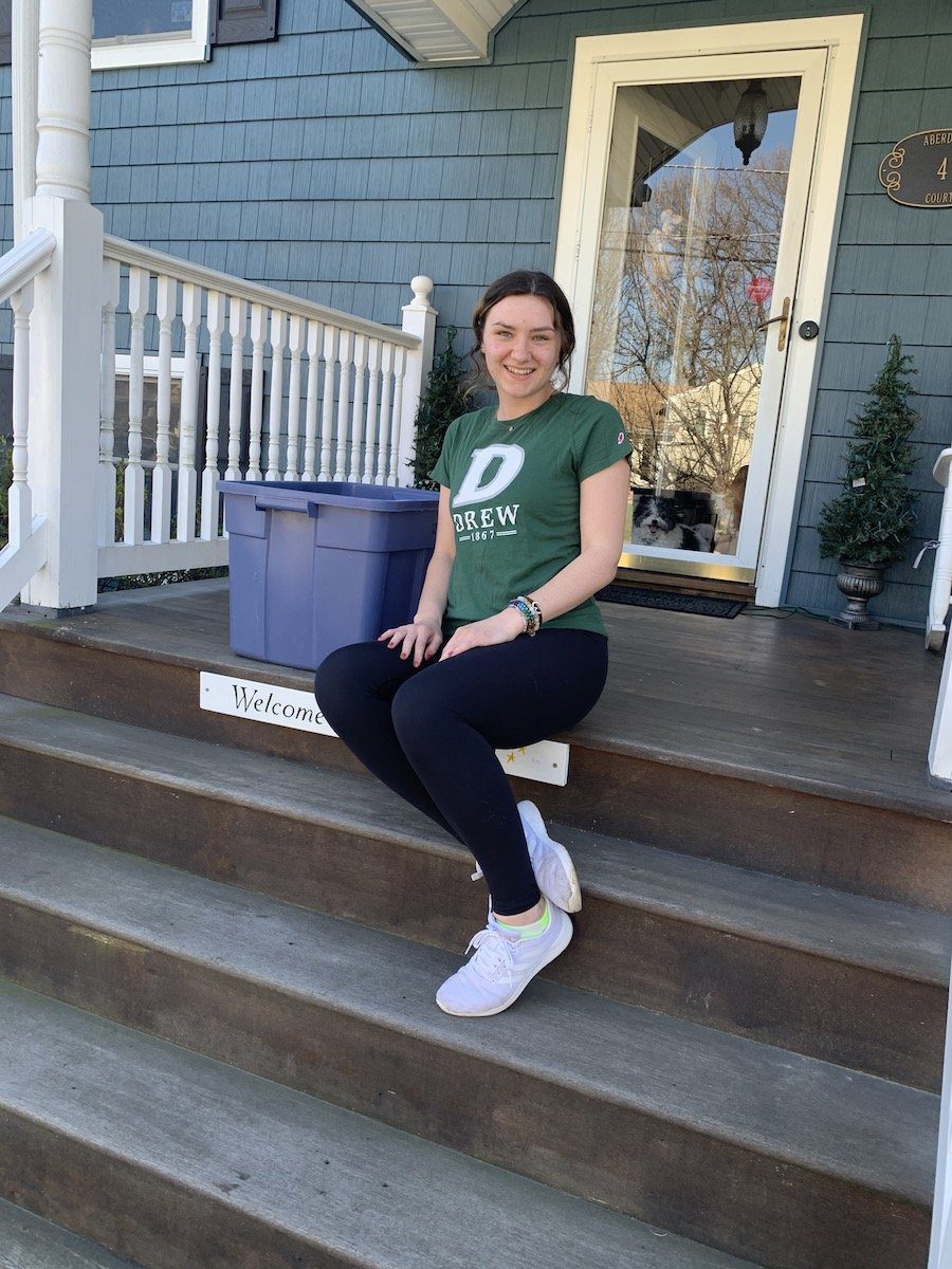 Student Starts Food Drive | Drew University