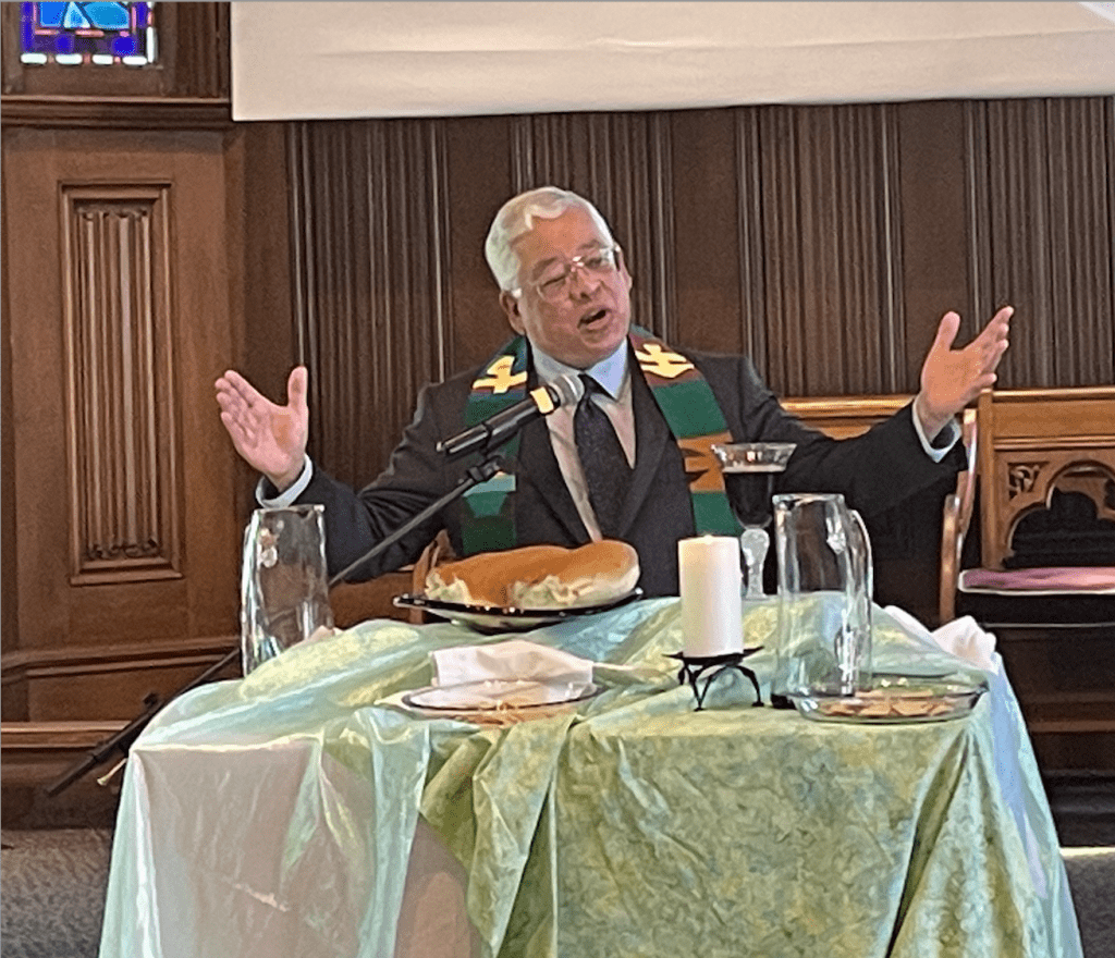 Drew Dean Edwin David Aponte Preaches Opening Chapel Service