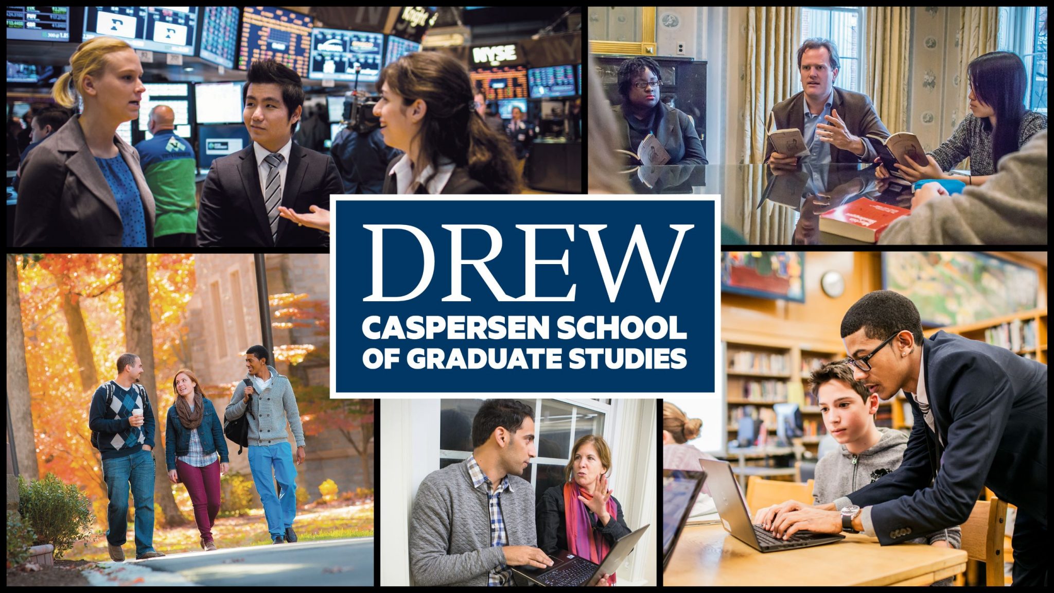 Drew University Events for Graduate Admissions